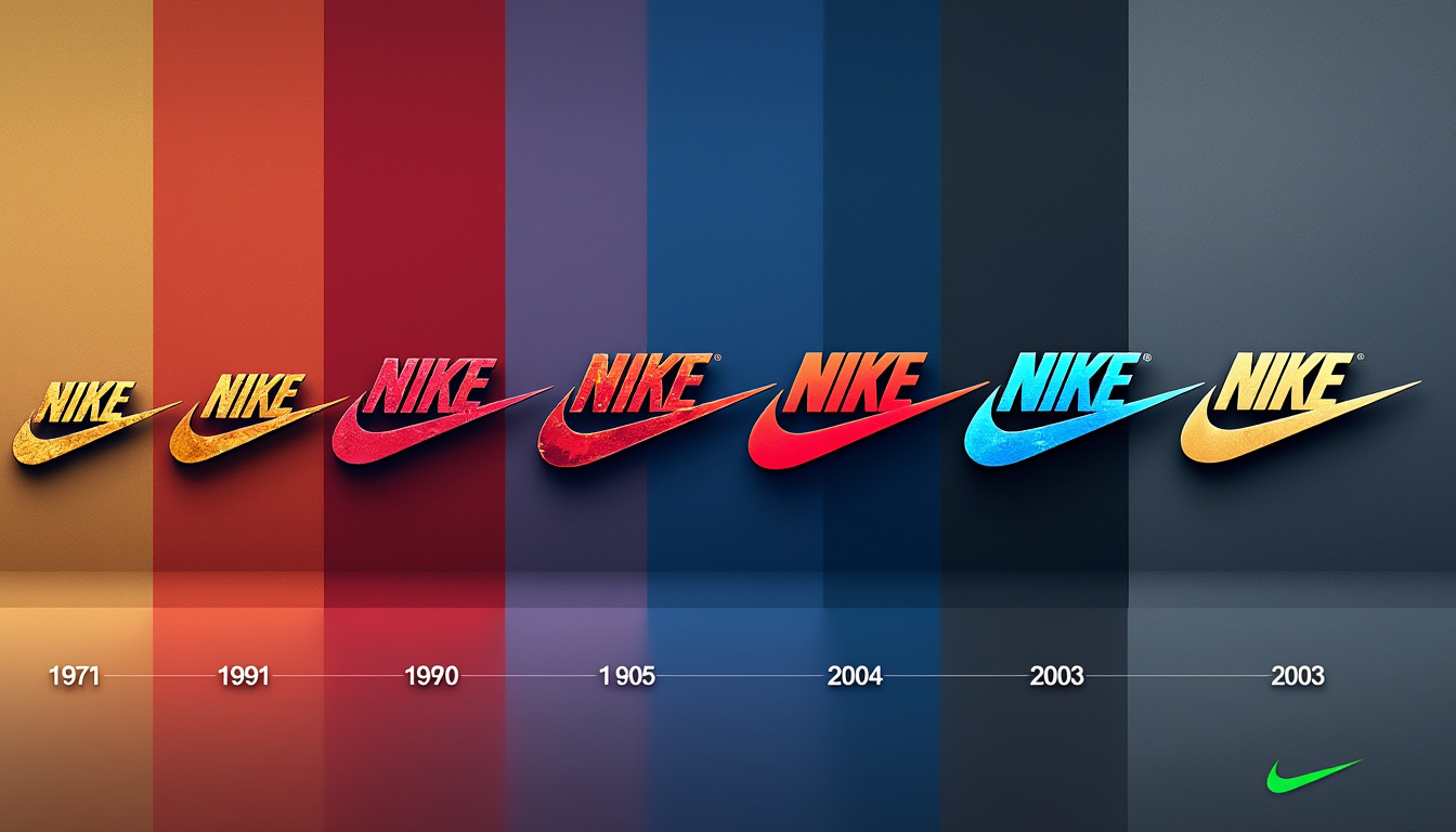 Nike : Une Évolution Iconique du Swoosh à Travers les Décennies